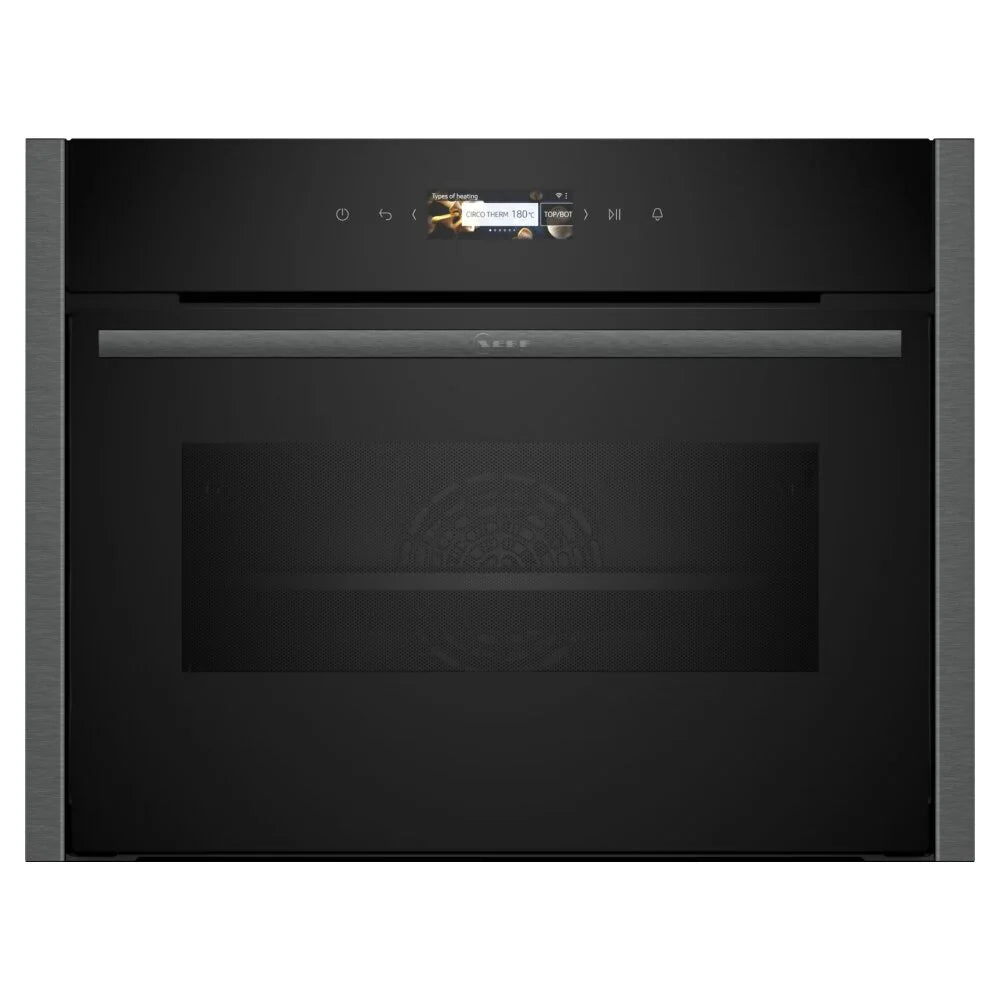 Neff N70 C24MR21G0B Built-in Compact Oven & Microwave - Graphite Grey*
